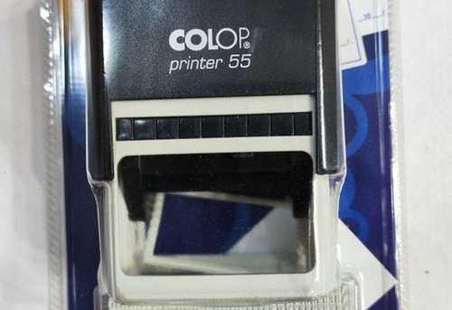 Самонаборный штамп Colop printer 55 set - f новый