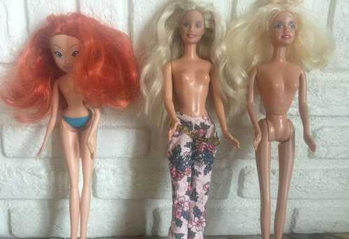 Куклы барби 90-х и кукла Винкс Блум