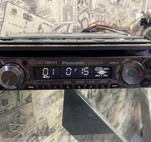 Panasonic cq-c1311n cd/mp3 магнитола