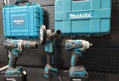 Makita 3в1 болгарка, дрель, гайковерт оптом