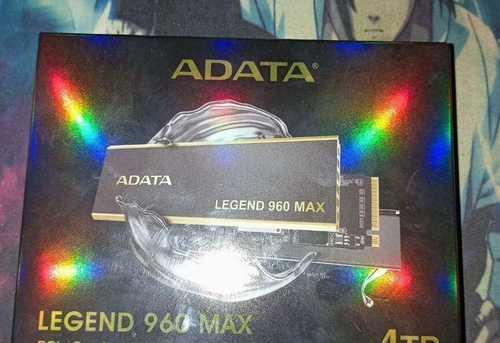 Ssd m2 4tb Adata legend 960 max