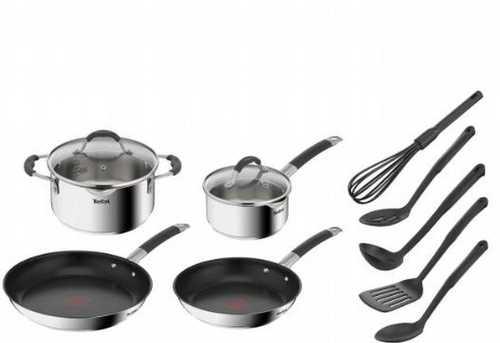 Набор посуды Tefal Illico G744SB74, 11 предметов