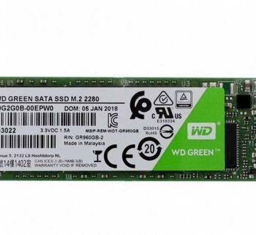 120 гб SSD M.2 накопитель WD Green 3D nand (WDS120 Москва | Комьютерные аксессуары и ...