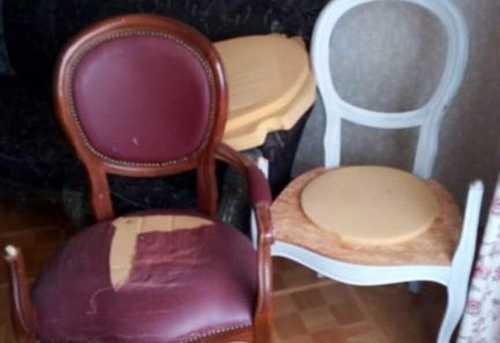 Деревянные стулья кресла