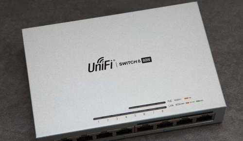 Коммутатор Ubiquiti UniFi Switch US-8-60W