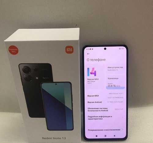 Xiaomi Redmi Note 13, 6/128 ГБ