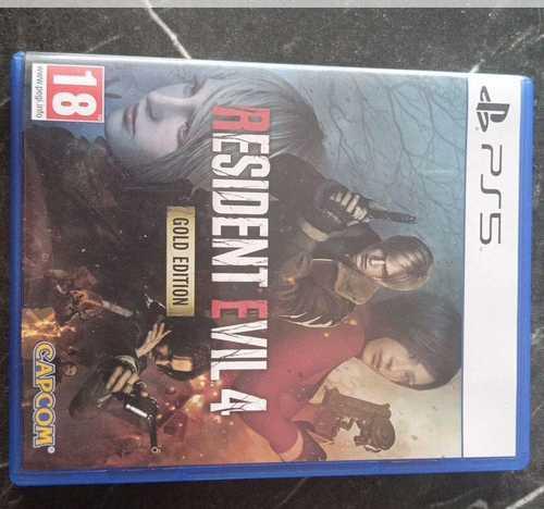 Resident evil 4 remake gold edition ps5 на русском