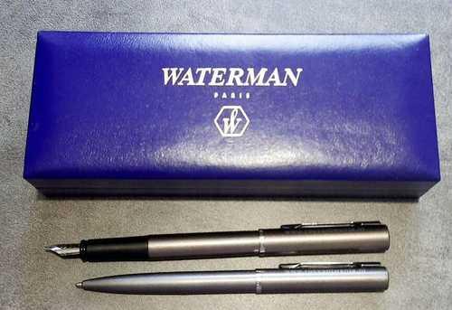 Перьевая ручка waterman в футляре