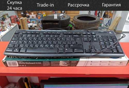 Клавиатура Logitech K 200