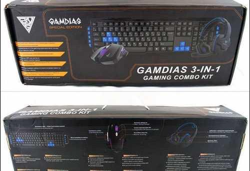 Gamdias 3-IN-1 gaming combo KIT