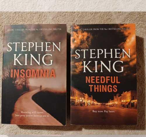 Stephen King : Needful things. Insomnia