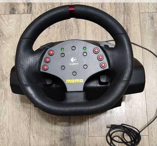 Руль игровой Logitech Momo Racing E-UH9