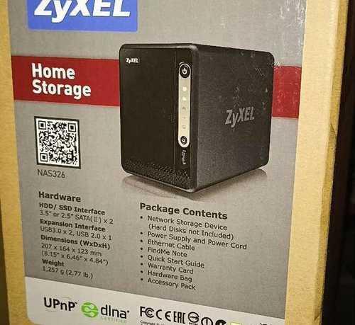 Сетевое хранилище zyxel NAS326