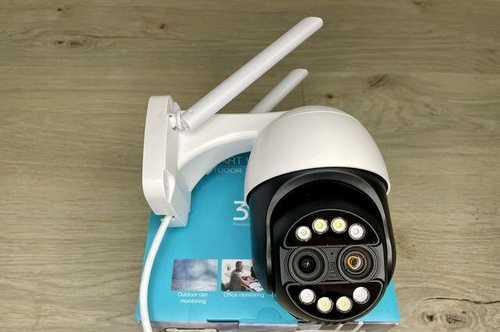 Камера видеонаблюдения уличная wifi, 4K - 8mp