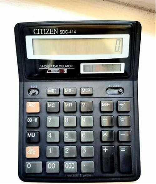 Калькулятор настольный Citizen 14-разрядный