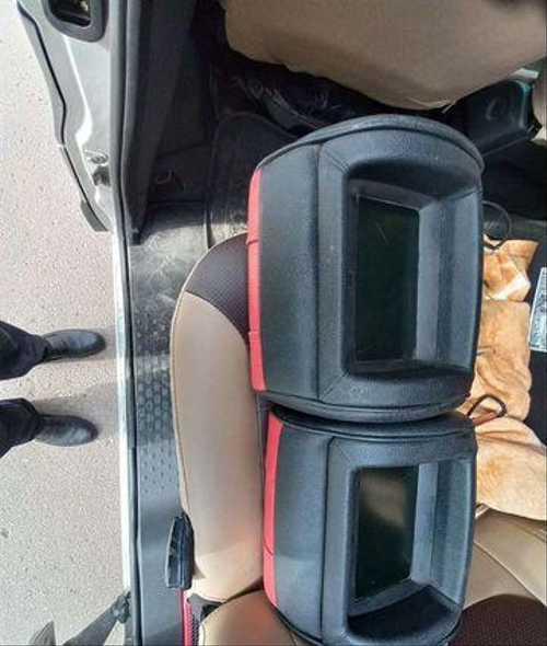 Подголовник с монитором бу