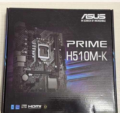 Asus H510M-K lga 1200 Материнская плата