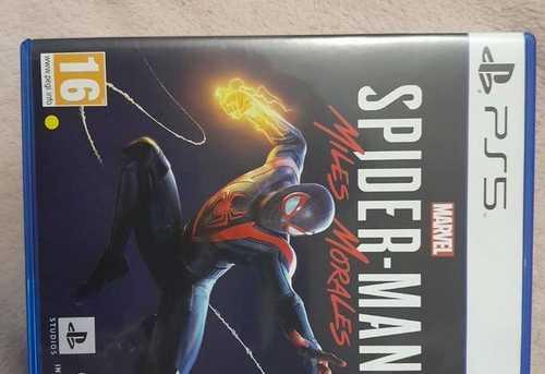 Продам игру Spider Man Miles Morales на PS 5