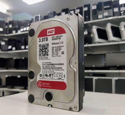 Жесткий диск Western Digital WD Red 3 тб WD30efrx