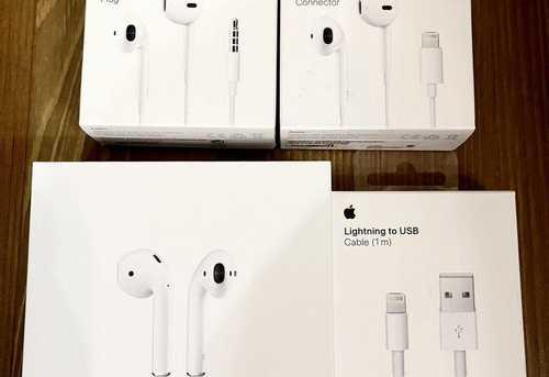 Коробки Оригинал earpods airpods Apple