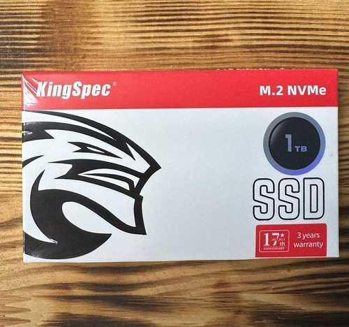 SSD накопитель KingSpec m2 Nvme 1TB