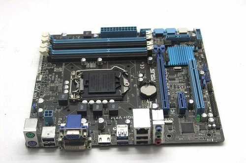 Мат. плата S-1155 asus B75M-M-plus USB3.0/PCI-E/LA