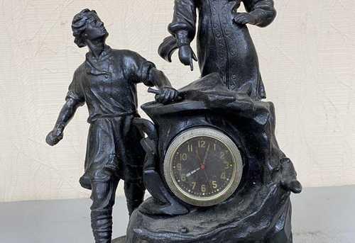 Часы Хозяйка медной горы 1959 год каслинское литье