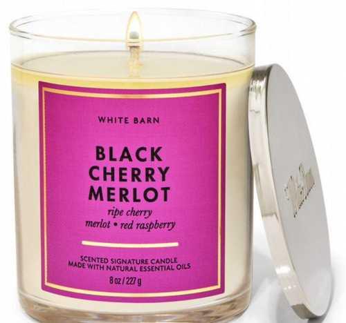 Bath and body works black cherry merlot