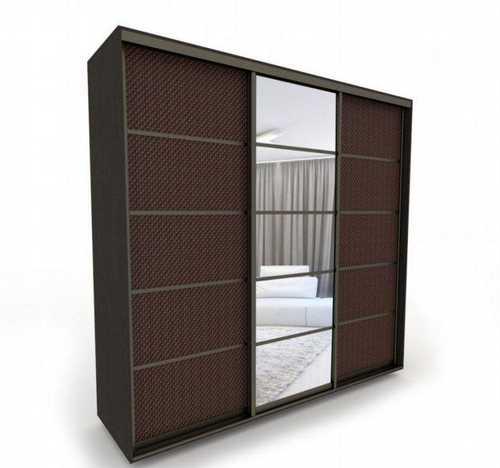 Шкаф-купе Акцент-Квадро кв 2400-600