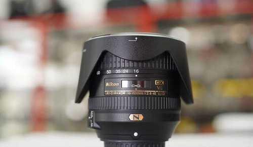Объектив Nikon 16-80mm F2.8-4.0E ED VR AF-S Аренда