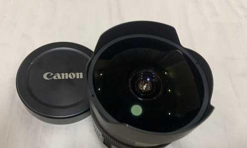 Объектив canon fisheye lens EF 15mm