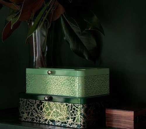 Декоративные коробочки Анилинаре Икеа (3 вида)