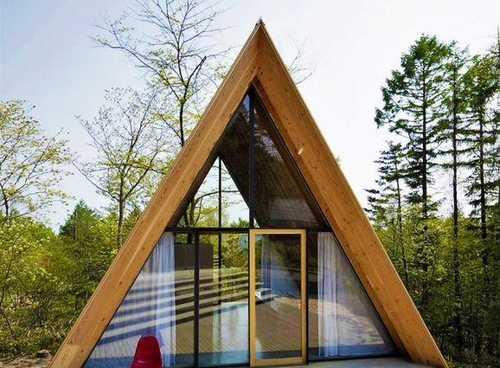 Каркасный дом A-Frame домокомплект 5x5