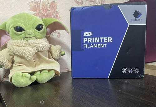 Филамент / пластик для 3D принтера pla серый