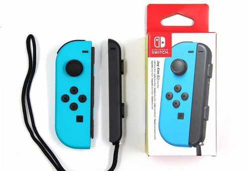 Joy-Con (Джойкон) Neon Blue для Nintendo Switch (Л