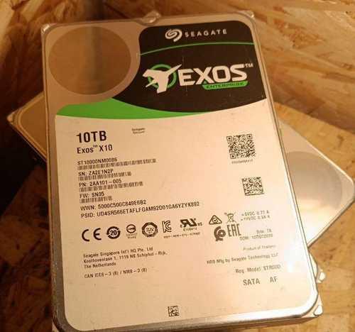 Жесткий диск Seagate Exos X10 10 тб