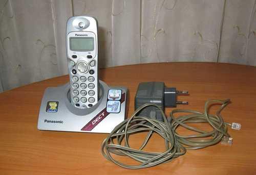 Радиотелефон Panasonic (стационарный, серый)