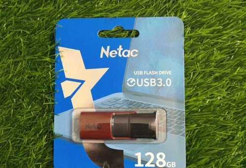 Новая USB флешка Netac U182 Red USB 3.0 128gb