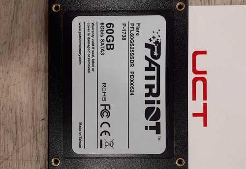 Накопитель SSD silicon power slim S60 60Гб