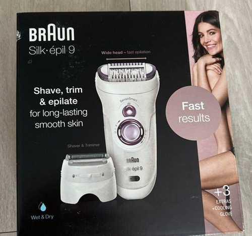 Эпилятор braun silk epil 9