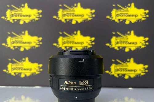 Nikon AF-S 35mm f/1.8 G гарантия