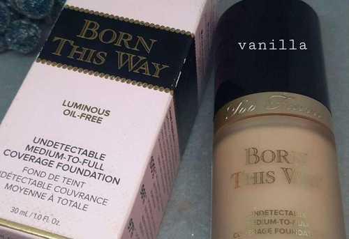 TOO faced born this WAY Тональная основа