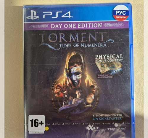 Игра для ps4: Torment. Tides of numenera