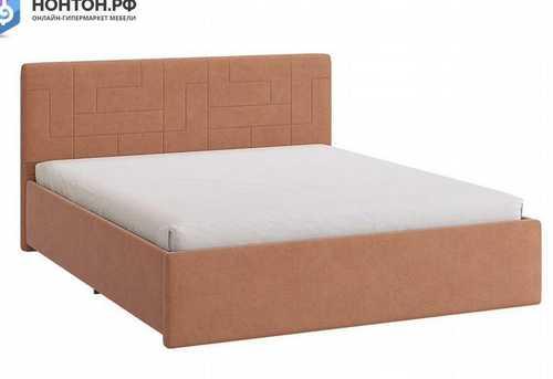 Кровать Лора 2 1.6 м персик