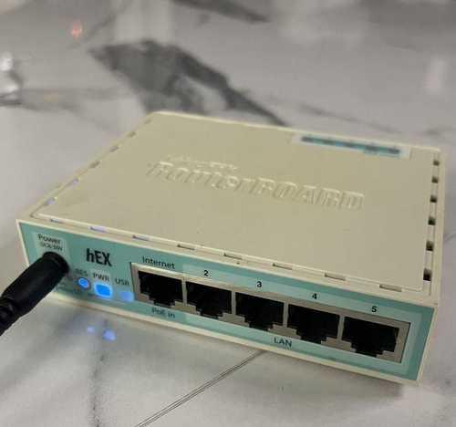 Маршрутиизатор роутер Mikrotik hEX RB750Gr3