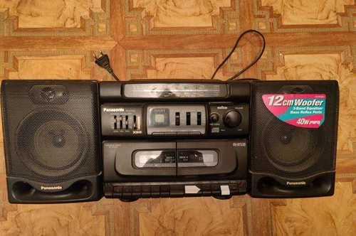 Магнитофон кассетный и CD Panasonic