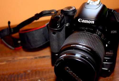 Фотоаппарат canon eos d 450 kit