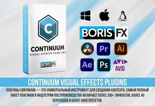 Boris FX Continuum 2023.5 ключ Год