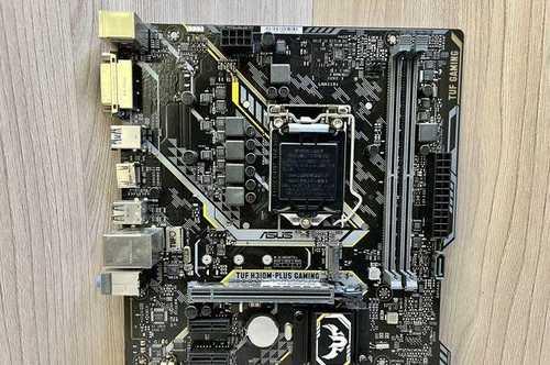 Плата 1151v2 asus TUF H310M-plus gaming