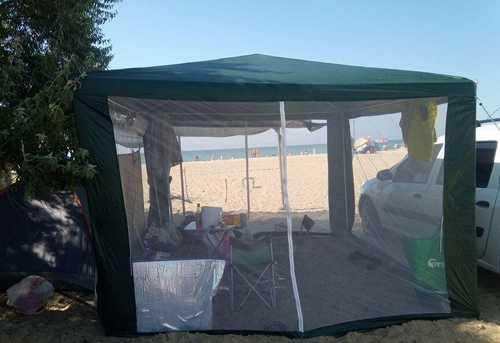 Тент шатер для дачи